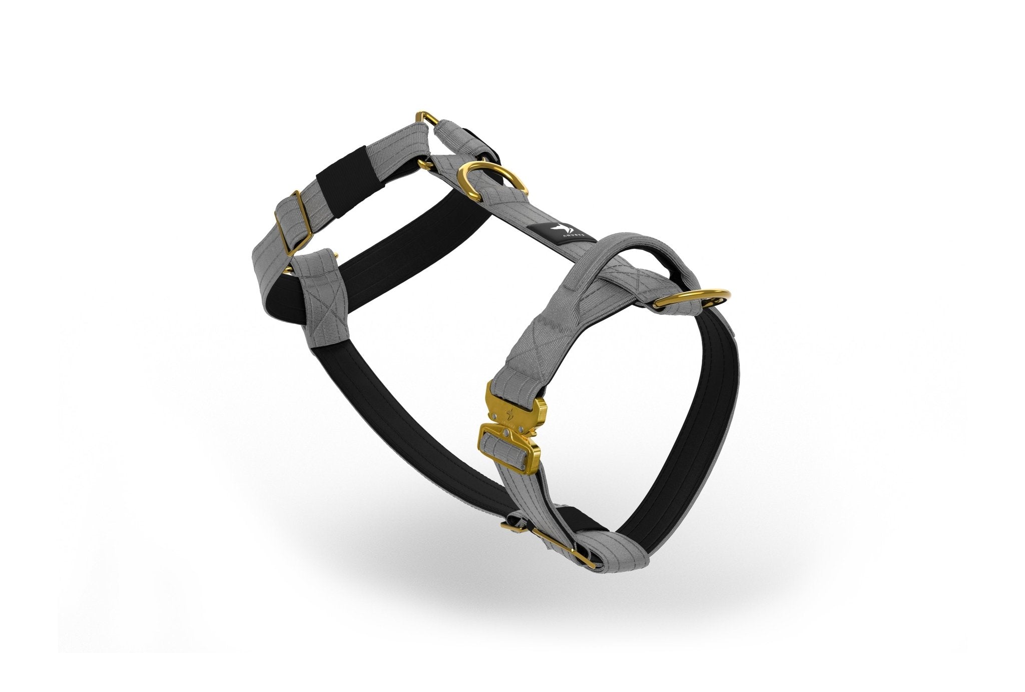 Tactical Harness | Anti-Pull Design | Ash Grey – Anubys
