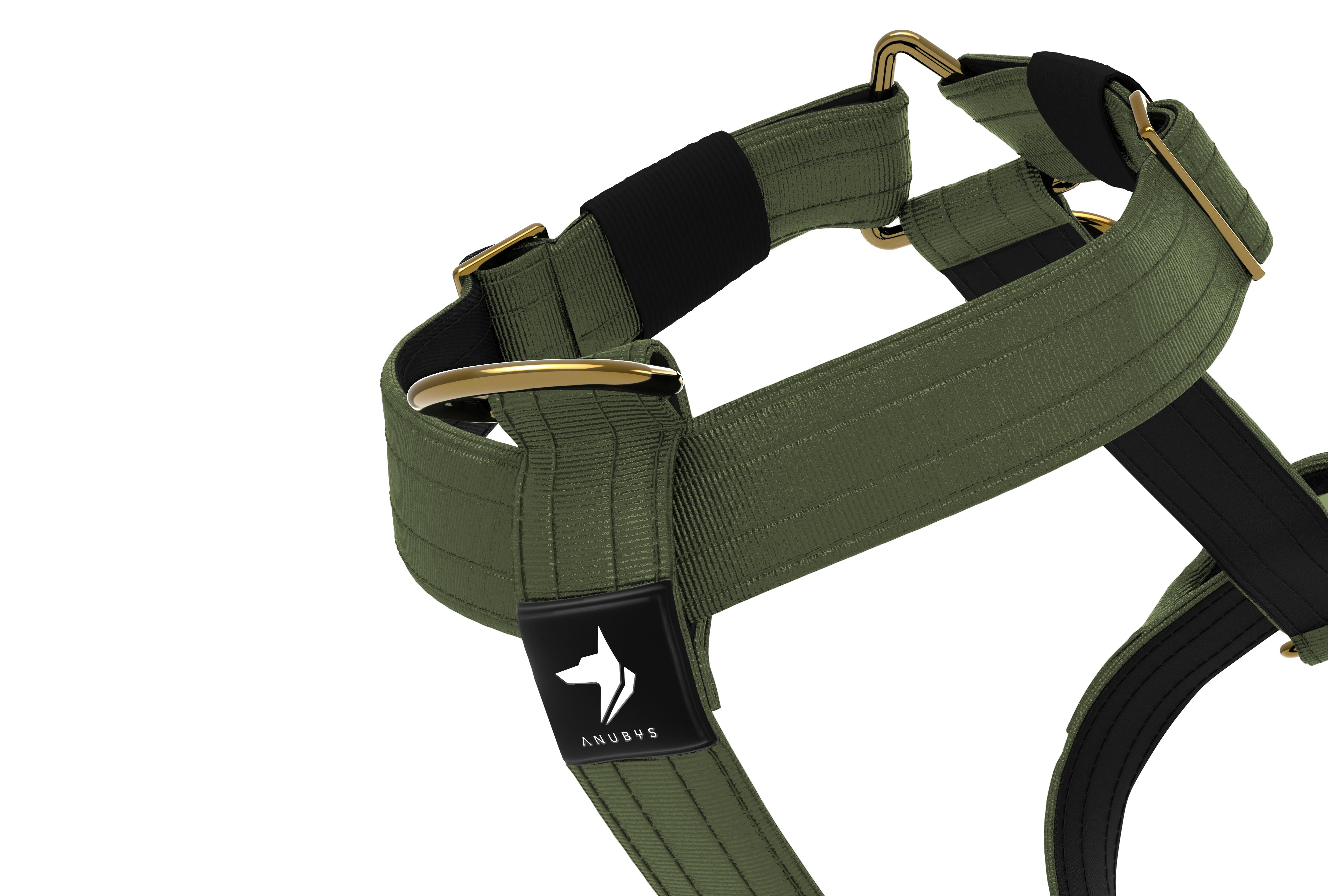 Tactical Harness | Anti-Pull Design | Camo Green – Anubys