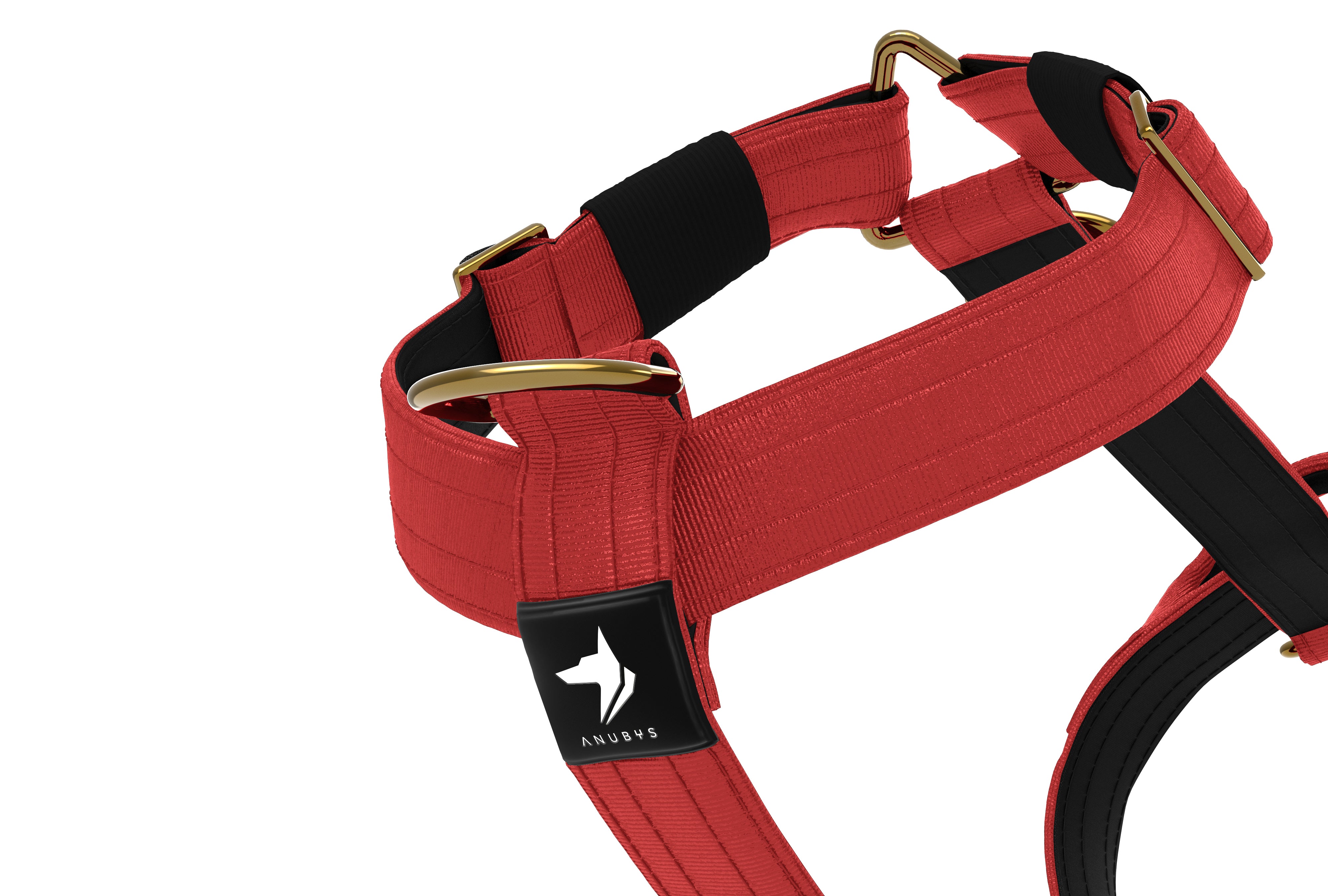 Tactical Harness | Anti-Pull Design | Red – Anubys