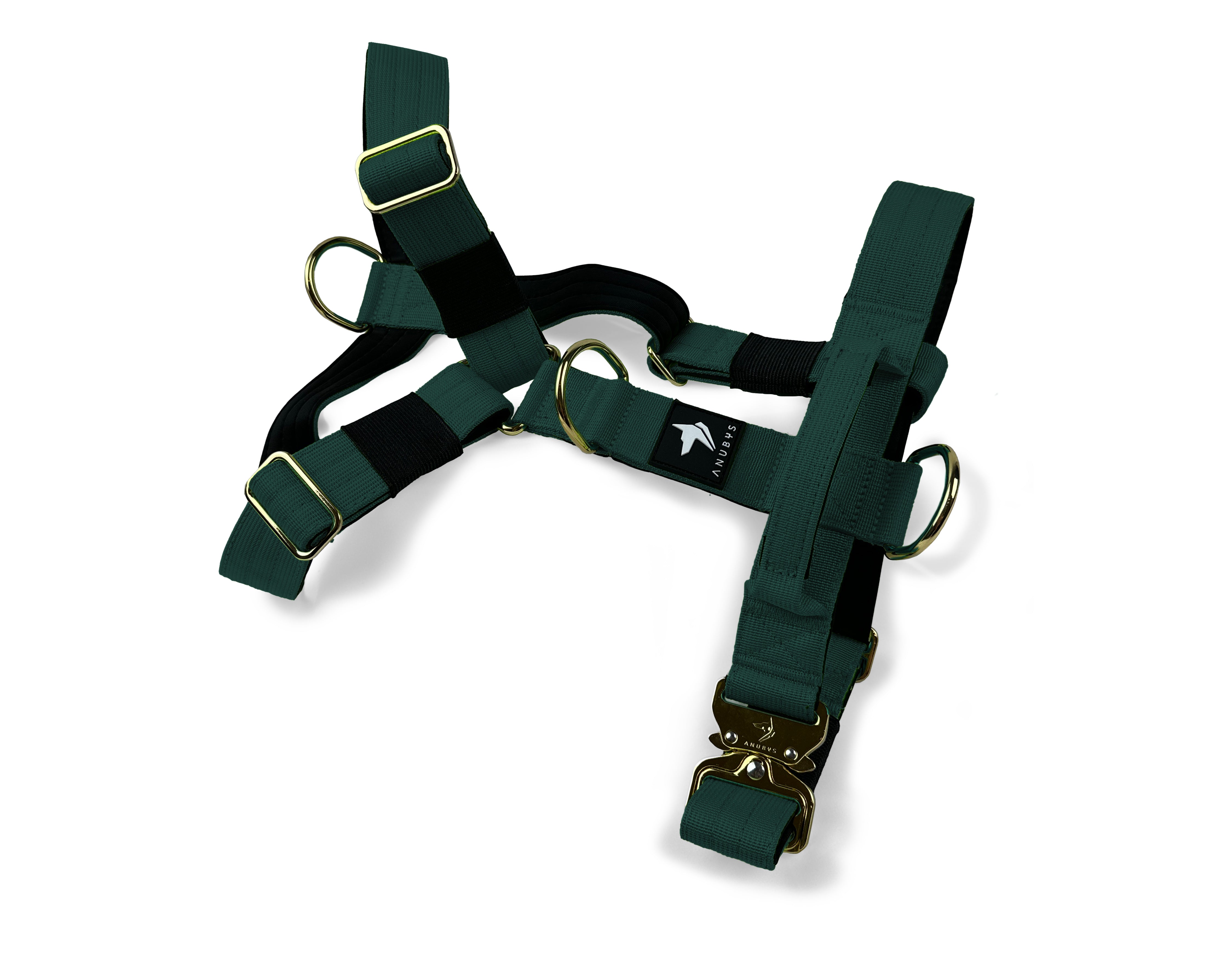 Tactical Harness | Anti-Pull Design | Emerald – Anubys