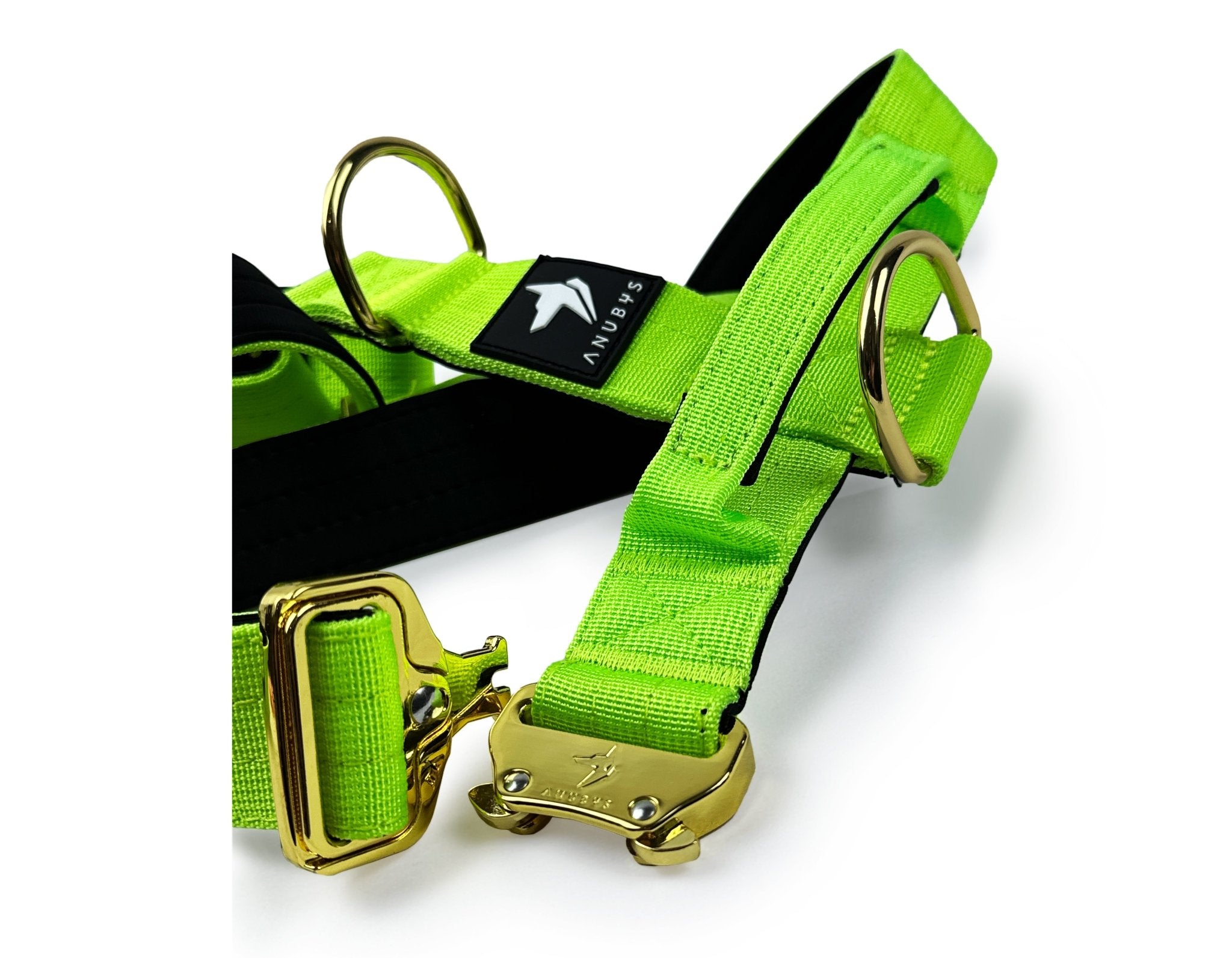 Tactical Harness | Anti-Pull Design | Neon Green – Anubys